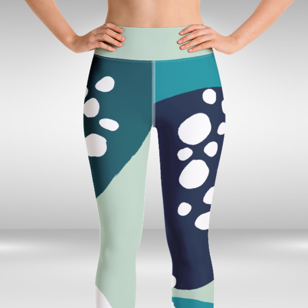Geometric Leggings by Satori Designs